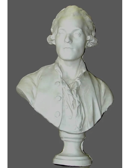 Busto de Maximilien Robespierre según Jean-Antoine Houdon. Busto de Maximilien Robespierre según Jean-Antoine Houdon.